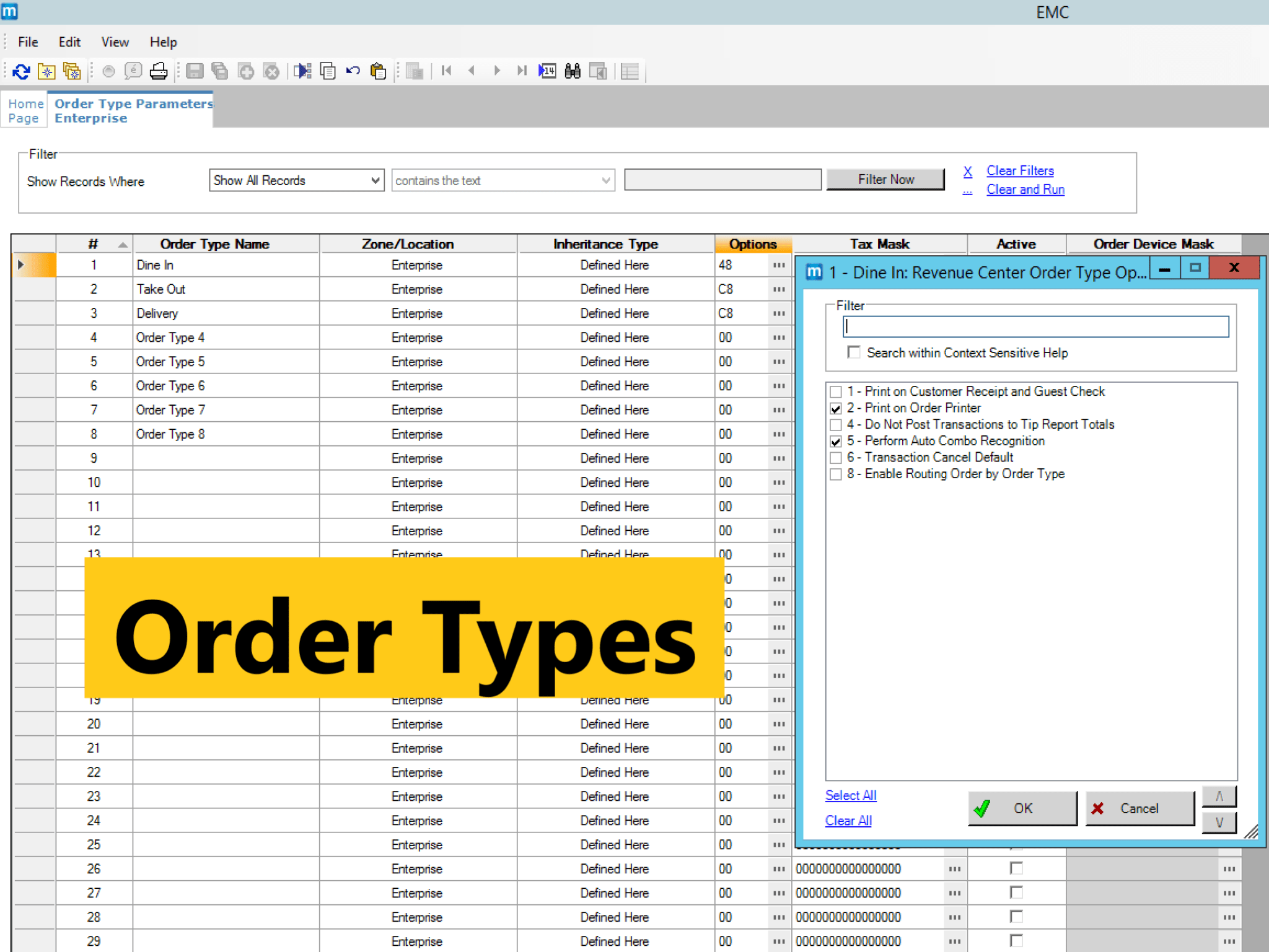 How to program Order Types in Micros Simphony 2026 new guide - SimSupport