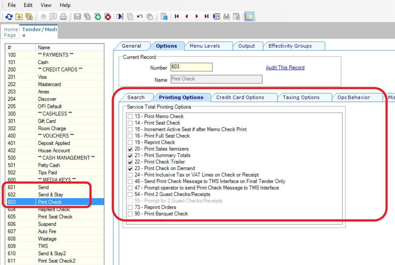 Guest Checks in Micros Simphony 19 - SimSupport